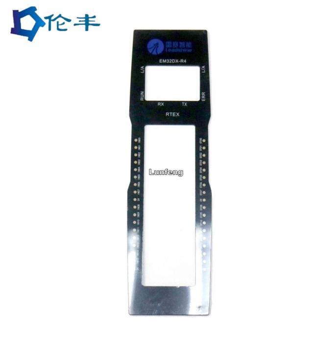 PC PVC Membrane Graphic Front Panel Overlays For Control Device